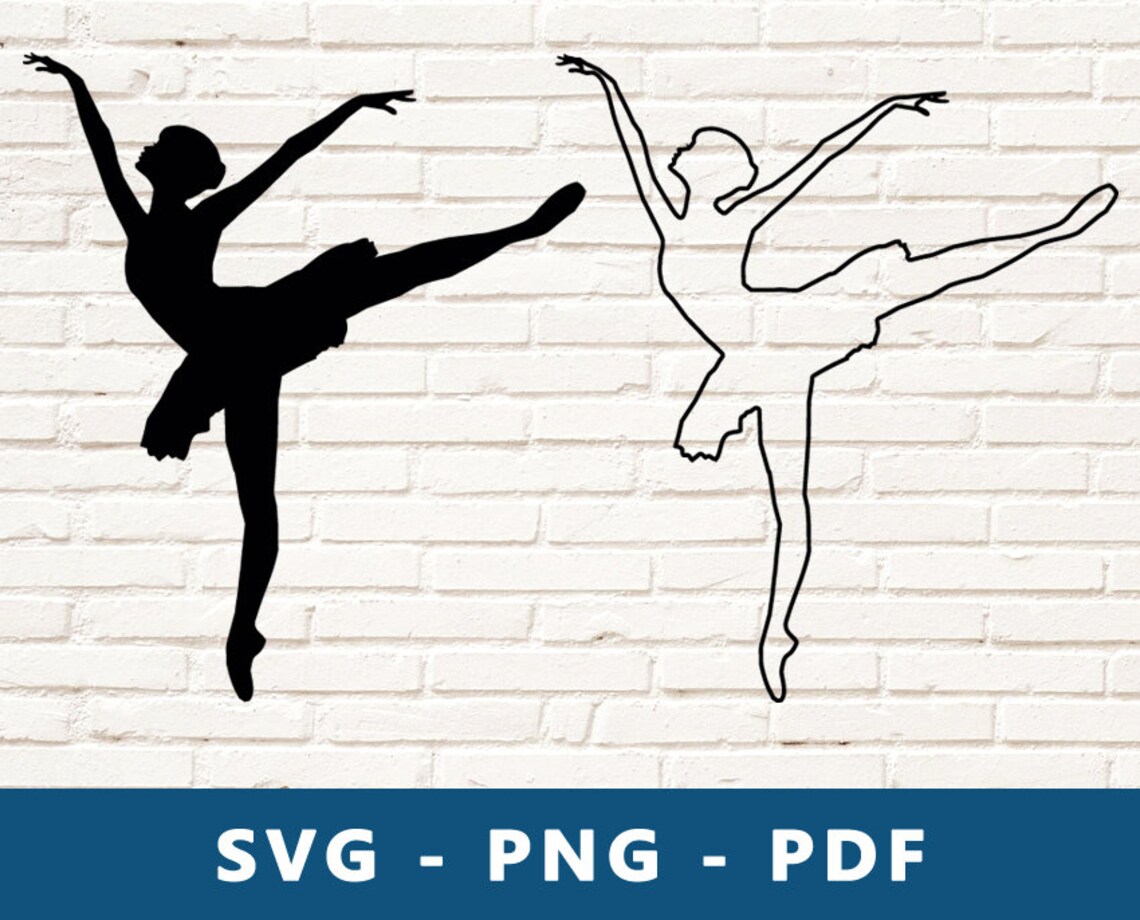 Ballerina SVG, Dancer SVG, Ballerina , Ballerina Cut File, Ballerina ...