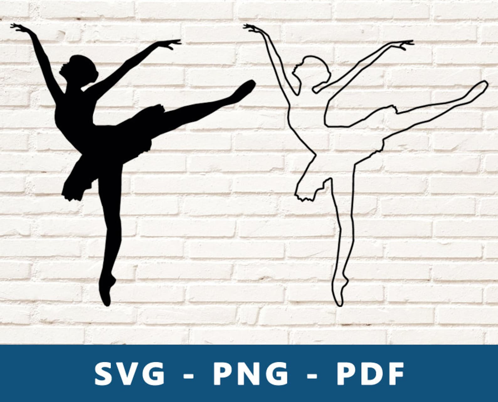 Ballerina SVG Dancer SVG Ballerina Ballerina Cut File | Etsy