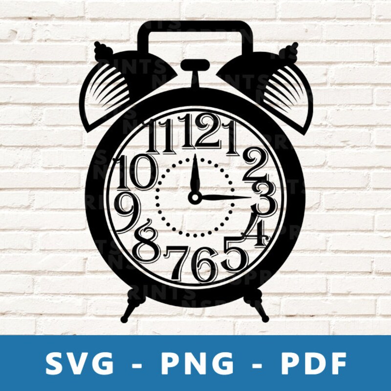 Clock Svg - Etsy