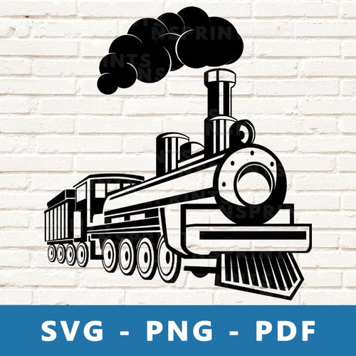 Train SVG. Cricut Cut Layered Files Silhouette Files. PNG - Etsy