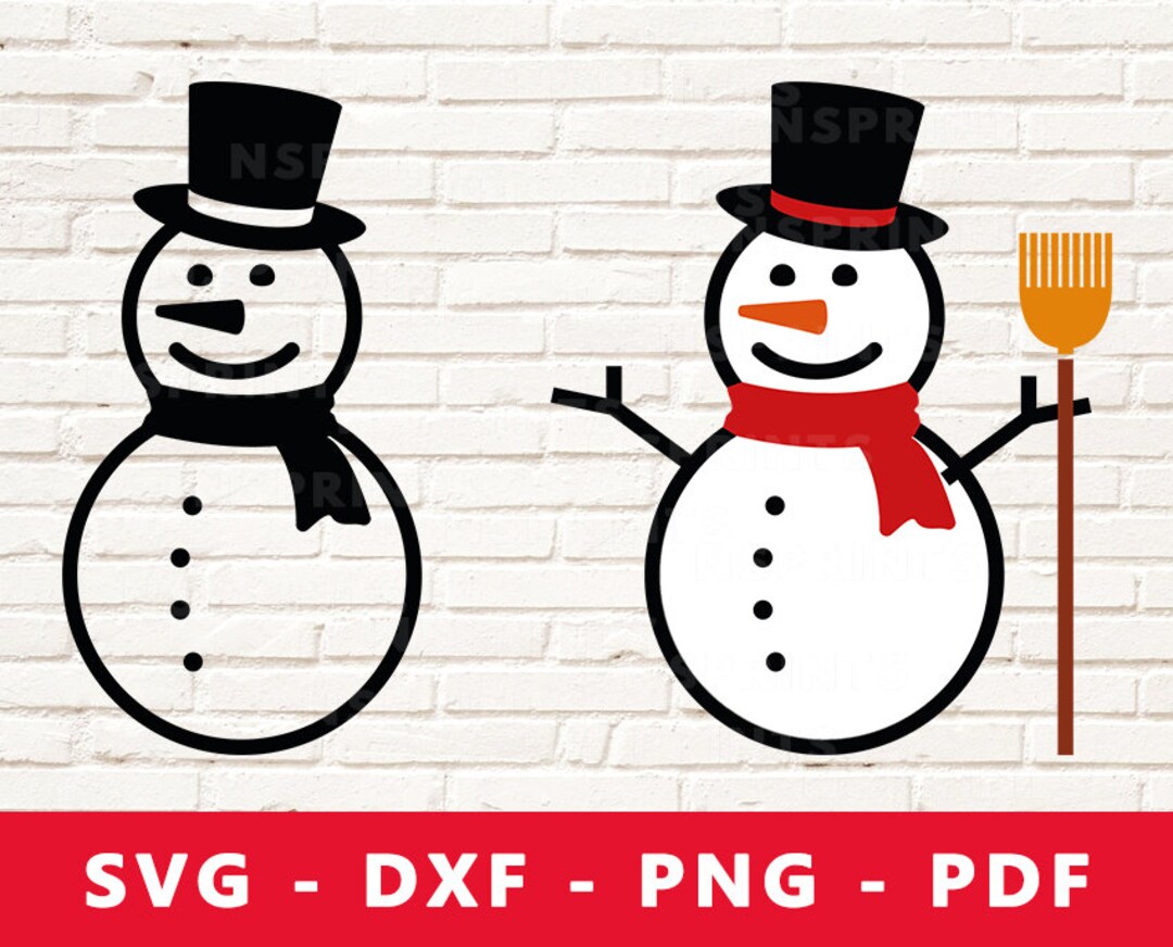 Snowman SVG, Snowman PNG, Svg, Christmas Svg, Snowman Clipart, Snowman ...