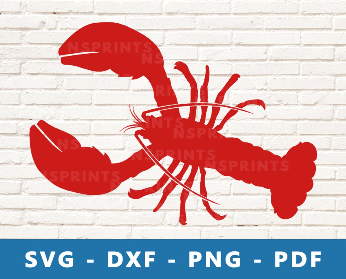 Homard Silhouette SVG, Homard PNG, Homard Clipart, Homard vecteur ...