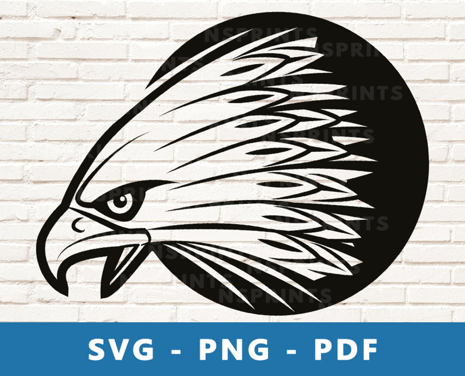Falcon SVG Falcon Head PNG Eagle Clipart Eagle Logo Cut - Etsy