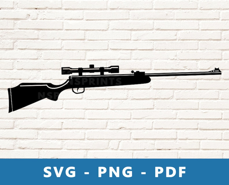 Hunting Rifle SVG Rifle PNG Rifle Clipart Hunting Rifle Cut | Etsy