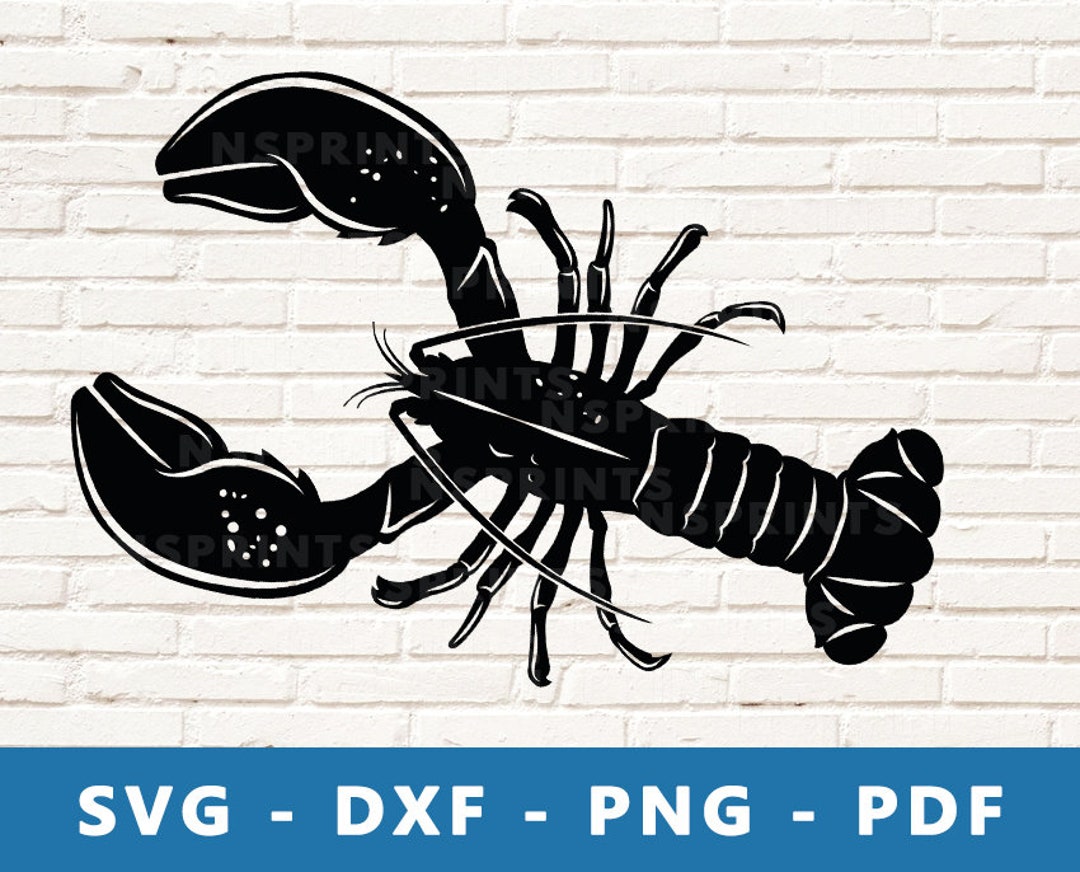 Lobster SVG #1, Lobster PNG, Lobster Clipart, Lobster Vector, Lobster ...
