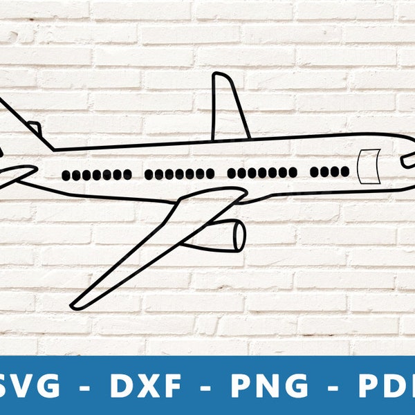 Plane Svg - Etsy