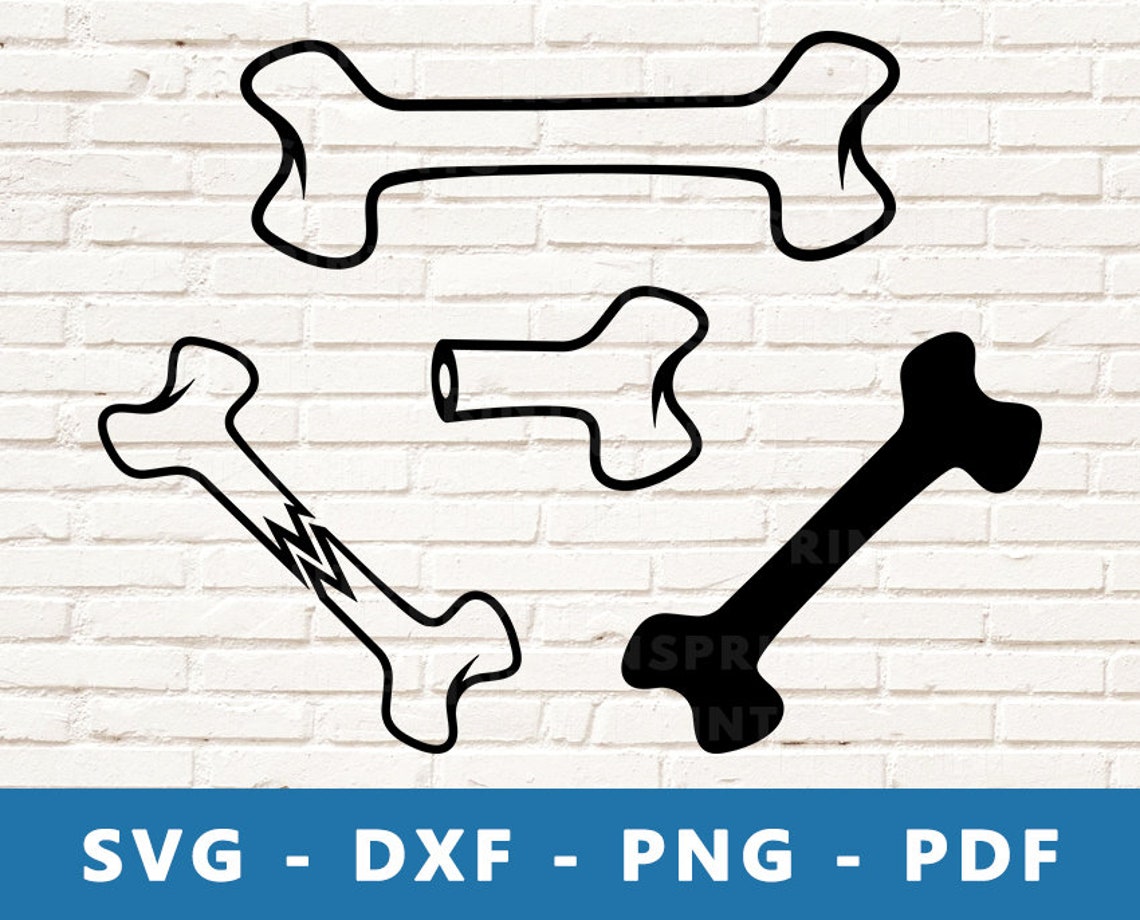 Bone Svg Bones Svg Dog Bone Svg Broken Bone Svg Bone Png | Etsy
