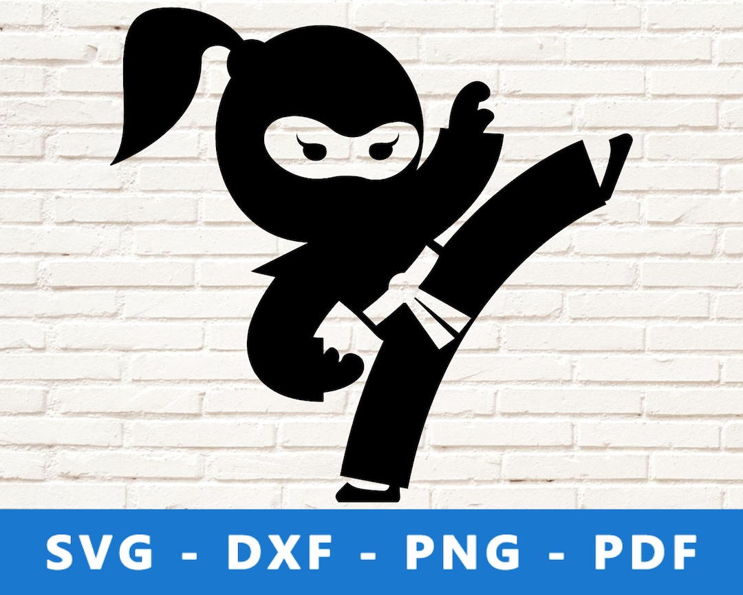 Ninja Girl SVG, Ninja Svg, Ninja PNG, Ninja Clipart, Ninja Kid, Ninja ...