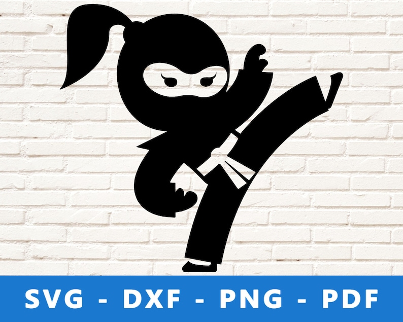 Ninja Girl SVG Ninja Svg Ninja PNG Ninja Clipart Ninja - Etsy