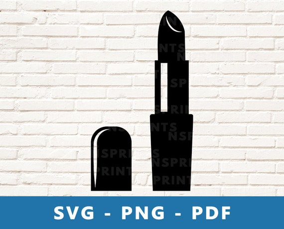Lipstick SVG Lipstick PNG Make up Clipart Beauty Cosmetics - Etsy