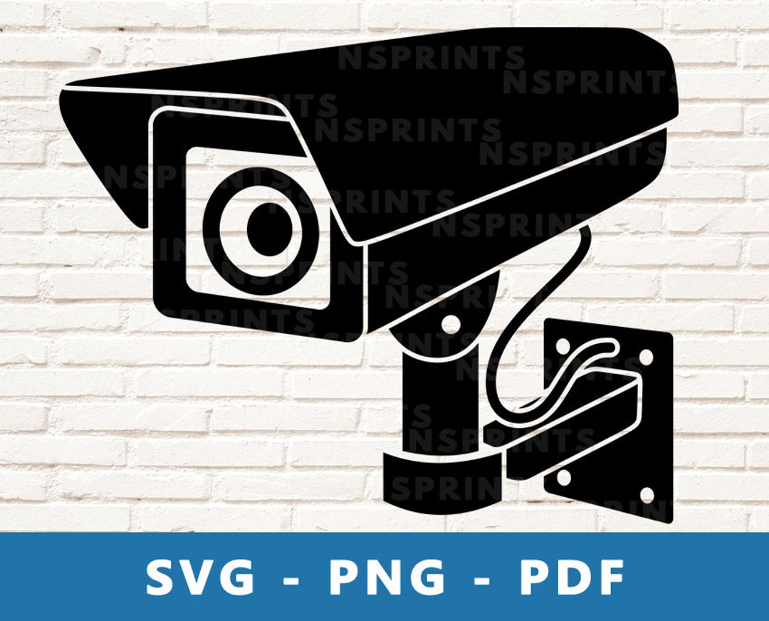 Security Camera SVG, Security Cam PNG, Security Cam Svg, Video ...