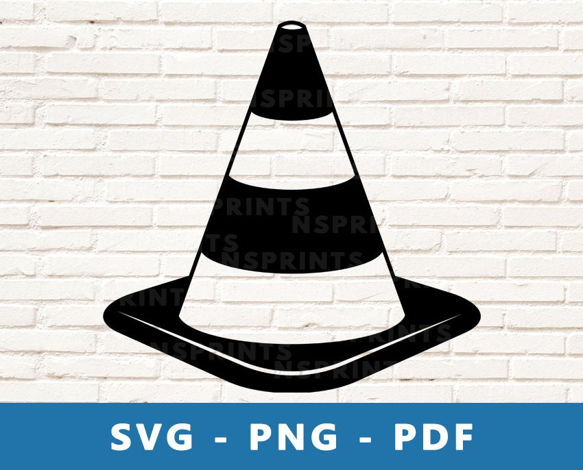 Traffic Cone SVG, Traffic Cone PNG, Road Block Clipart, Traffic Cone ...