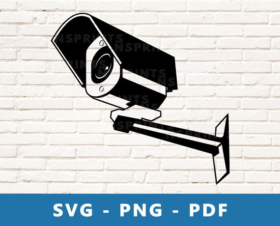 Art & Collectibles Drawing & Illustration Cut Files For Silhouette CCTV ...