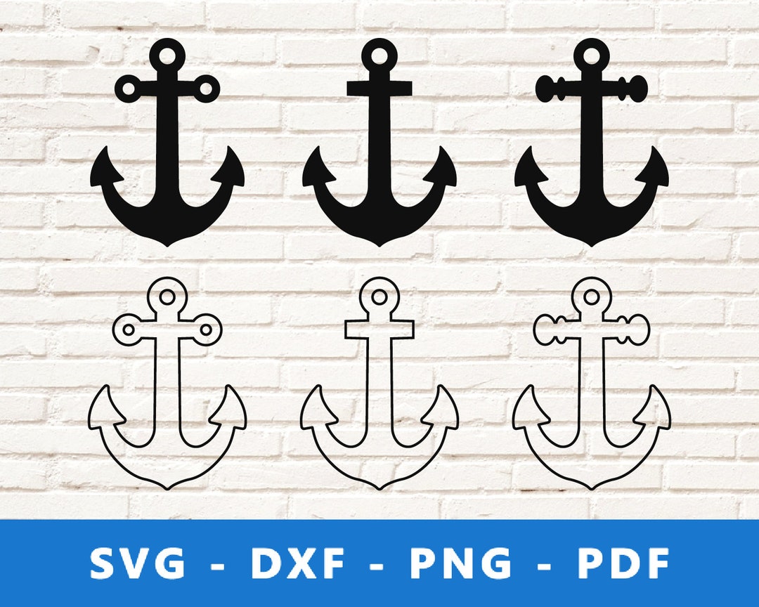Anchor SVG, Anchor PNG, Anchor Vector, Nautical Svg, Ship Anchor Svg ...