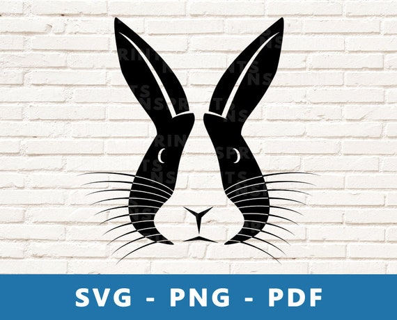 Rabbit SVG Bunny SVG Easter SVG Rabbit Cut File Easter | Etsy