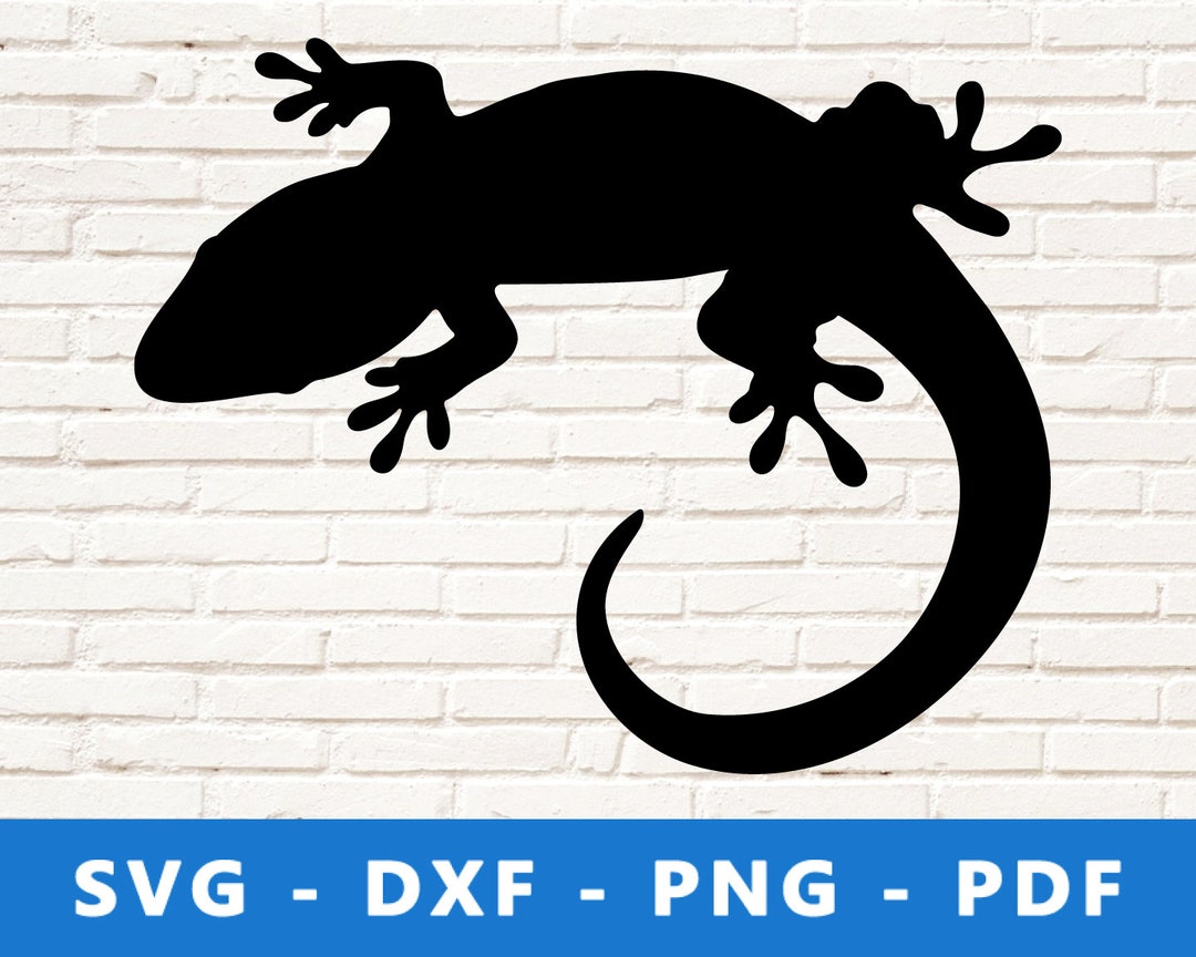 Gecko SVG, Gecko Png, Gecko Silhouette, Lizard Svg, Lizard Png, Reptile ...