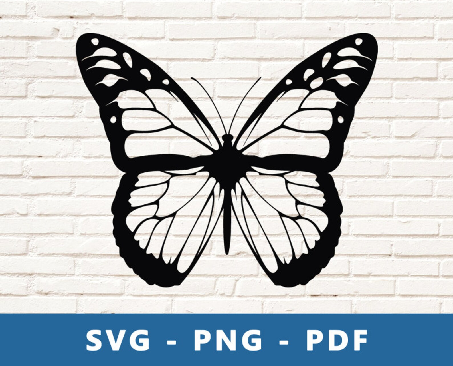 Butterfly SVG Butterfly Stencil Butterfly Printable Cut | Etsy