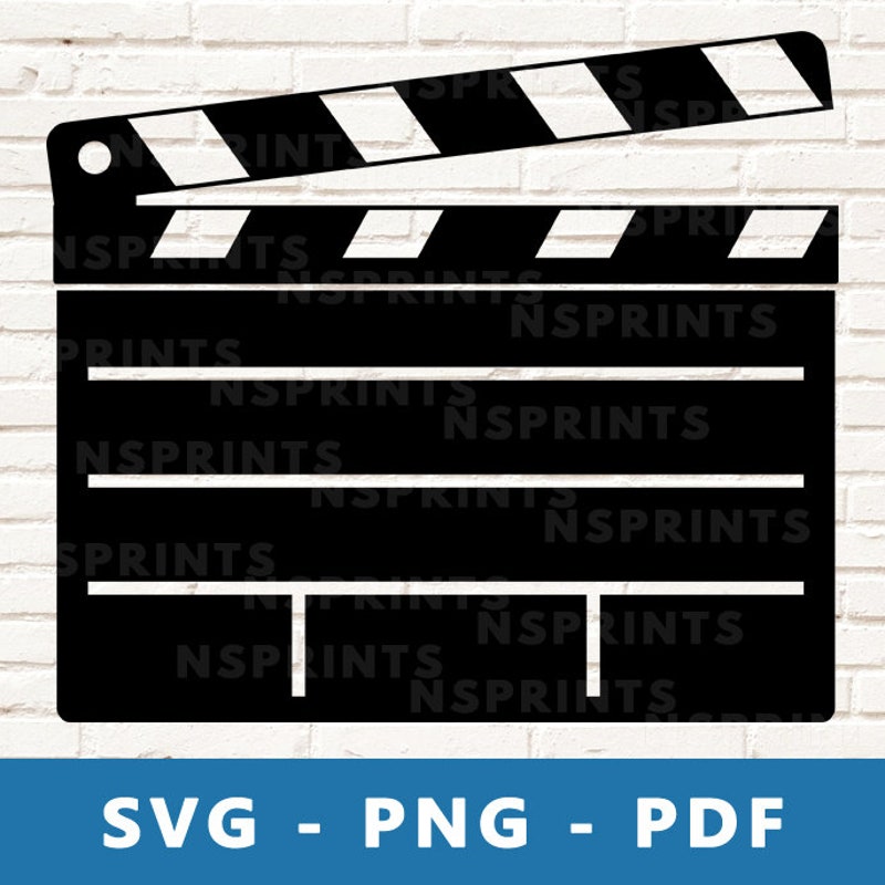 Lights Camera Action Svg - Etsy