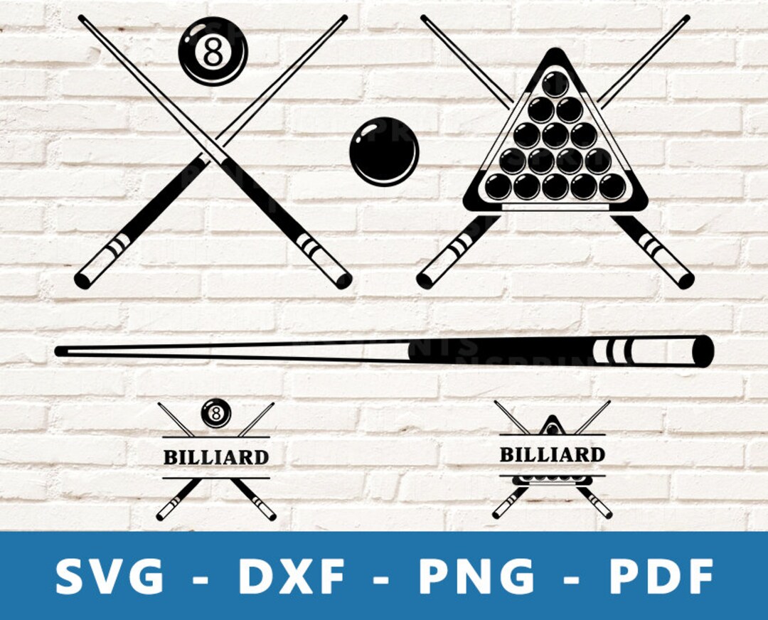 Snooker Pool Logo Clipart
