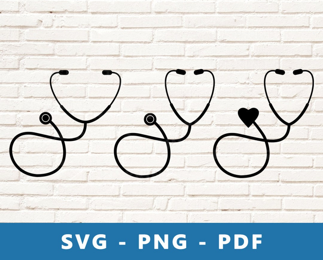 Stethoscope SVG, Stethoscope PNG, Stethoscope Cut File, Stethoscope ...