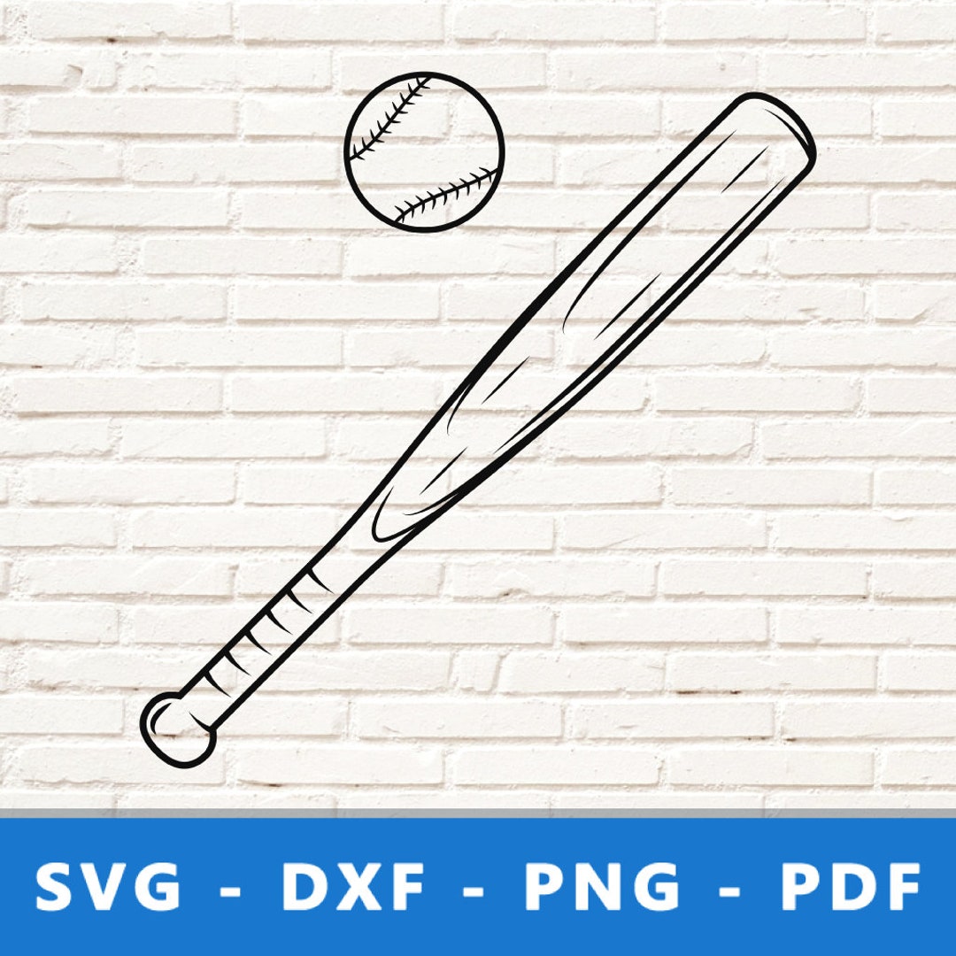 Baseball SVG, Baseball Bat Svg, Baseball Ball and Bat, Baseball Ball ...