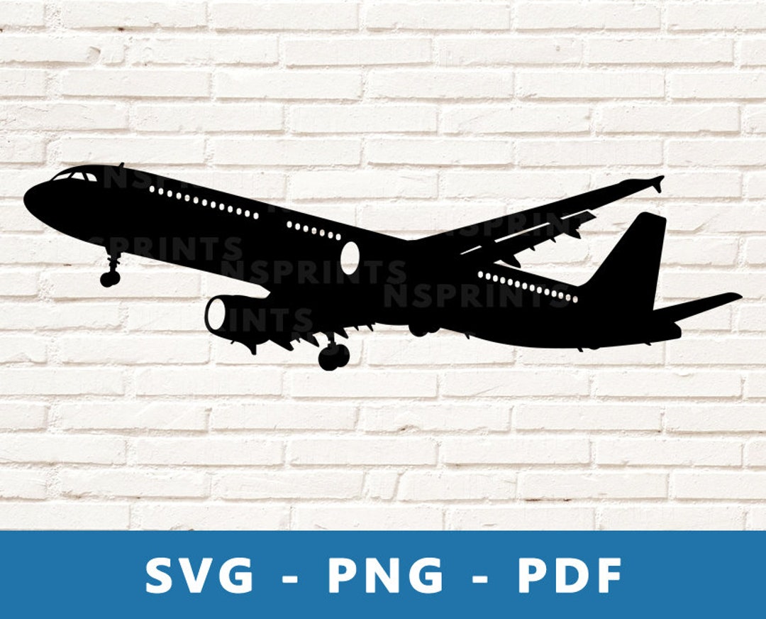 Plane SVG, Airplane SVG, Plane PNG, Plane Clipart, Airplane Cut File ...