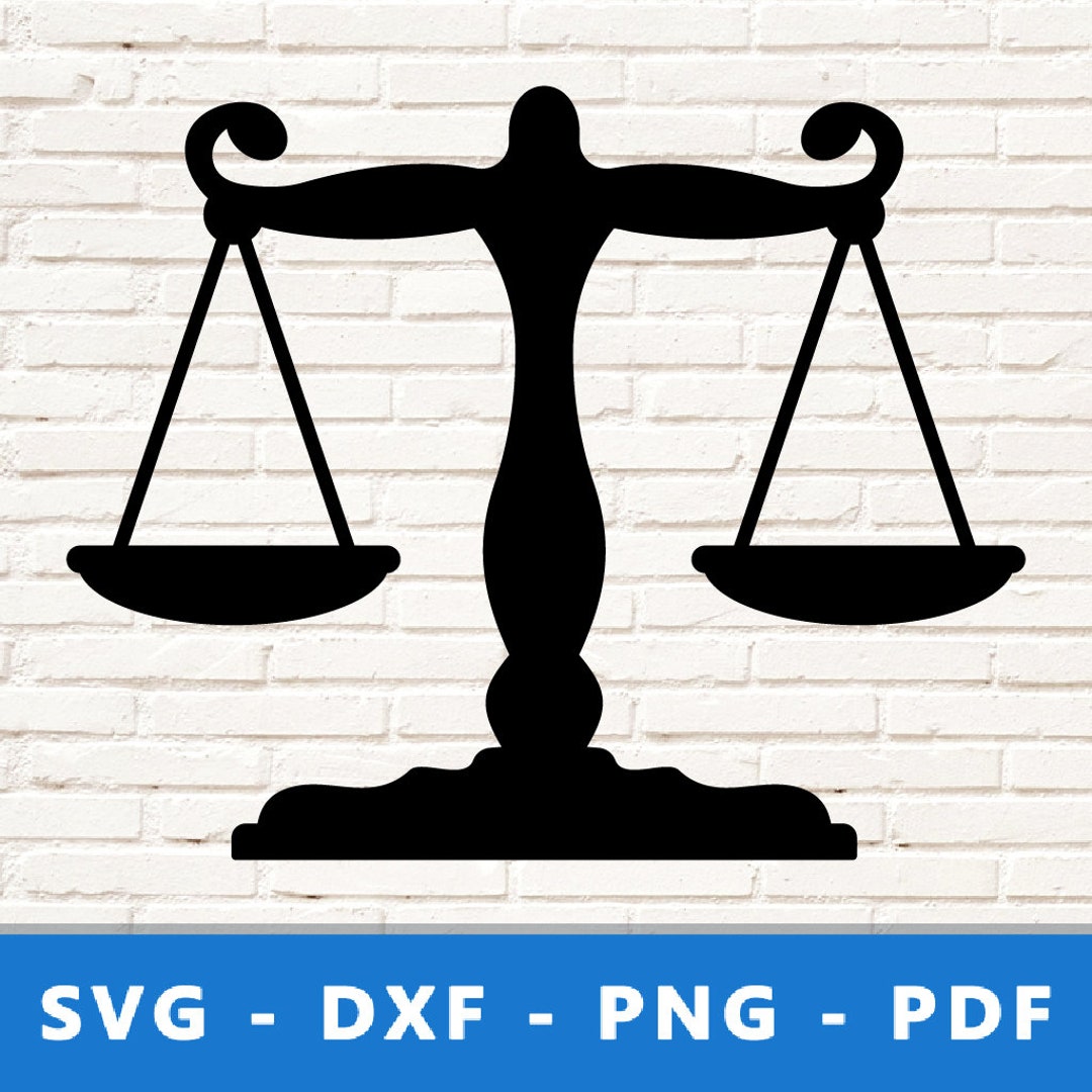 Scale SVG, Weight Scale Png, Justice Svg, Judge Icon Vector, Classic ...