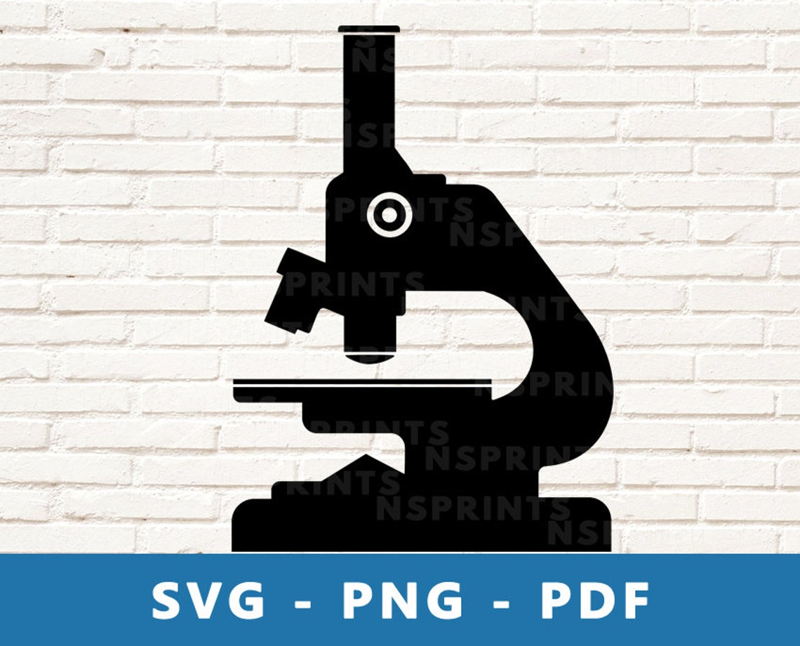 Microscope SVG Microscope Png Microscope Vector Science - Etsy
