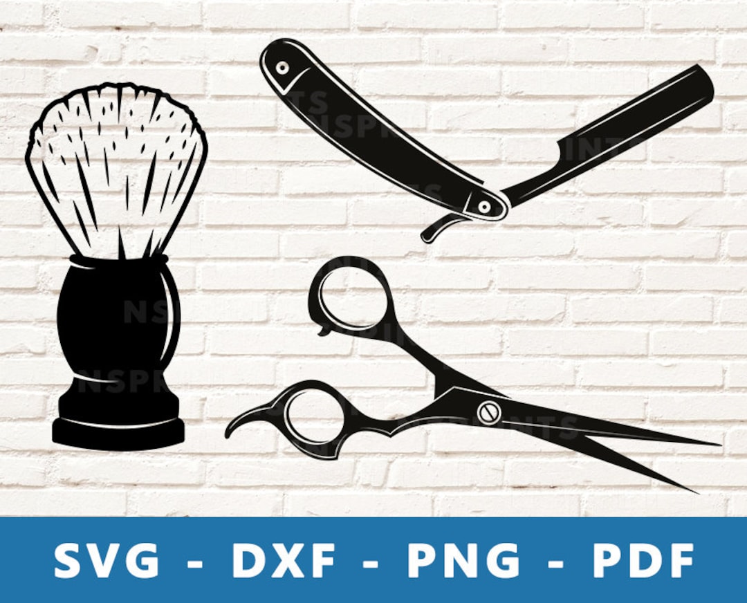 Barber Tools SVG, Shaving Brush Svg, Scissor Svg, Razor Svg, Barber PNG ... Barber Tools SVG, Shaving Brush Svg, Scissor Svg, Razor Svg, Barber PNG ...