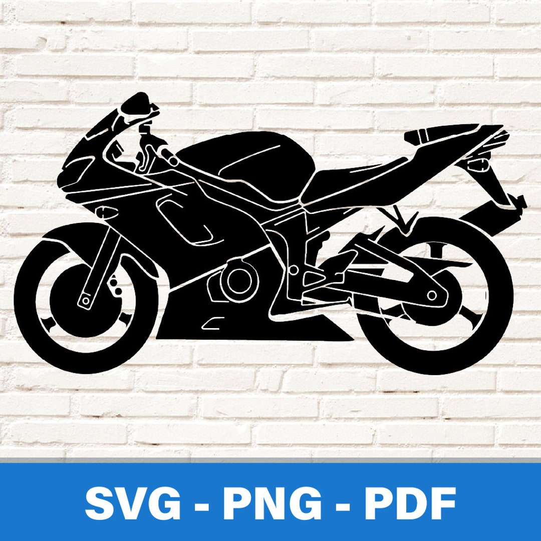 Racing Motorcycle SVG, Suberbike Png, Race Motorbike Clipart ...