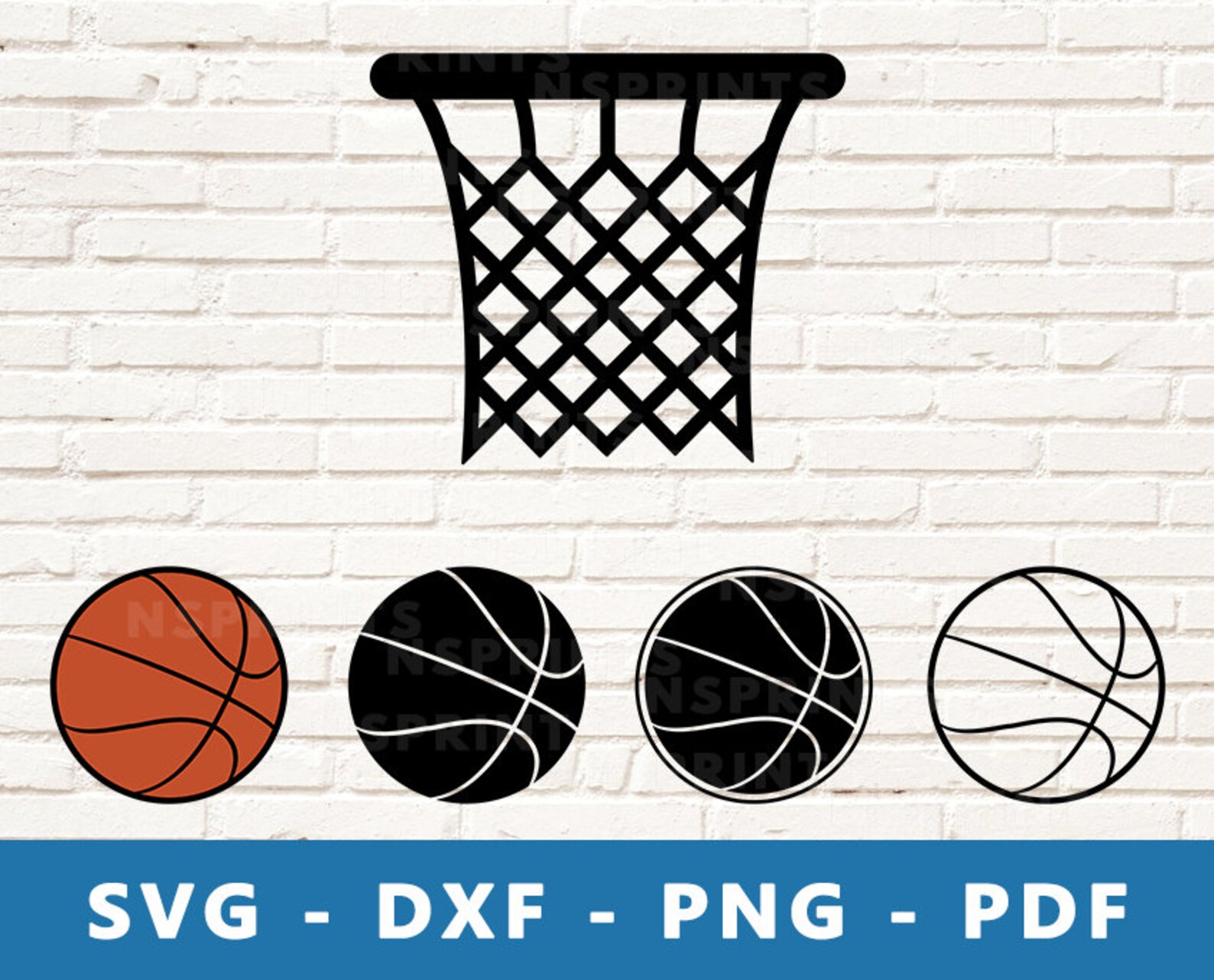 Basketball SVG Basketball and Net PNG Basketball Net Vector - Etsy