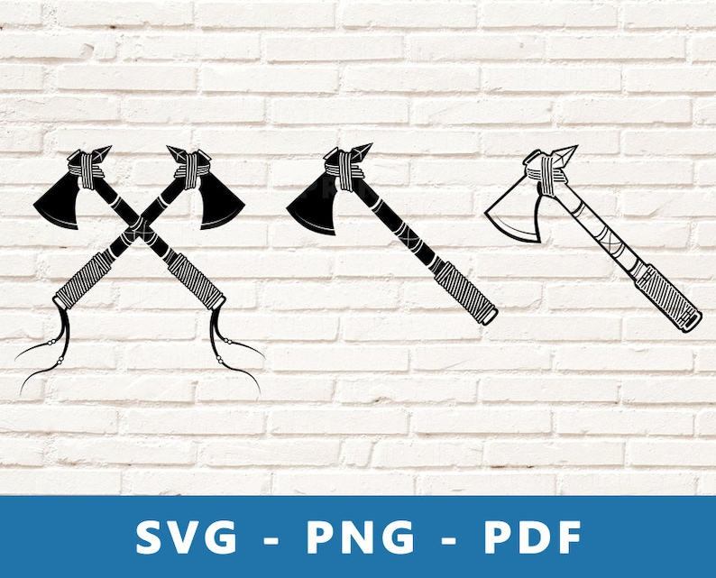 Axe SVG Axe PNG Axe Clipart Axe Cut File Axe Tribal | Etsy
