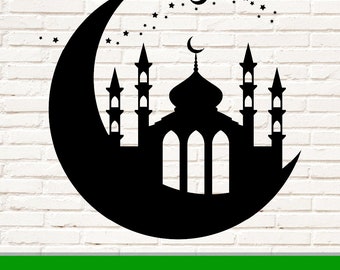 Mosque SVG, Mosque PNG, Mosque Clipart, Mosque Cut File, Islamic Png ...