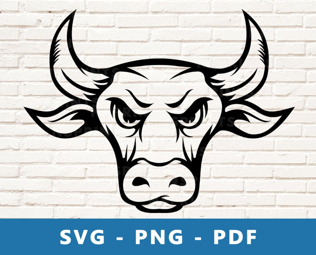 Bull Head SVG Bull SVG Bull PNG Bull Clipart Raging Bull - Etsy Denmark