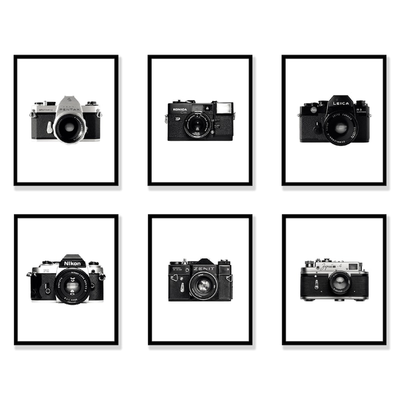 Vintage Camera Print - Etsy
