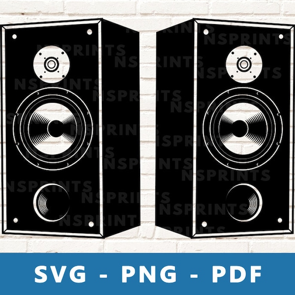 Speakers Svg - Etsy