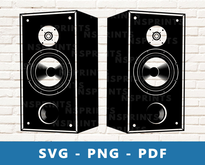 Audio Speaker SVG, Audio Speaker PNG, Music Svg, Music Png, Musical ...