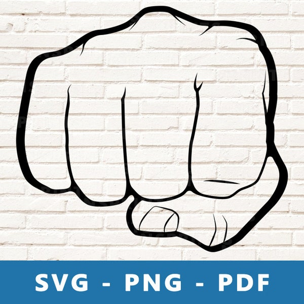 Fists Cut File Svg - Etsy