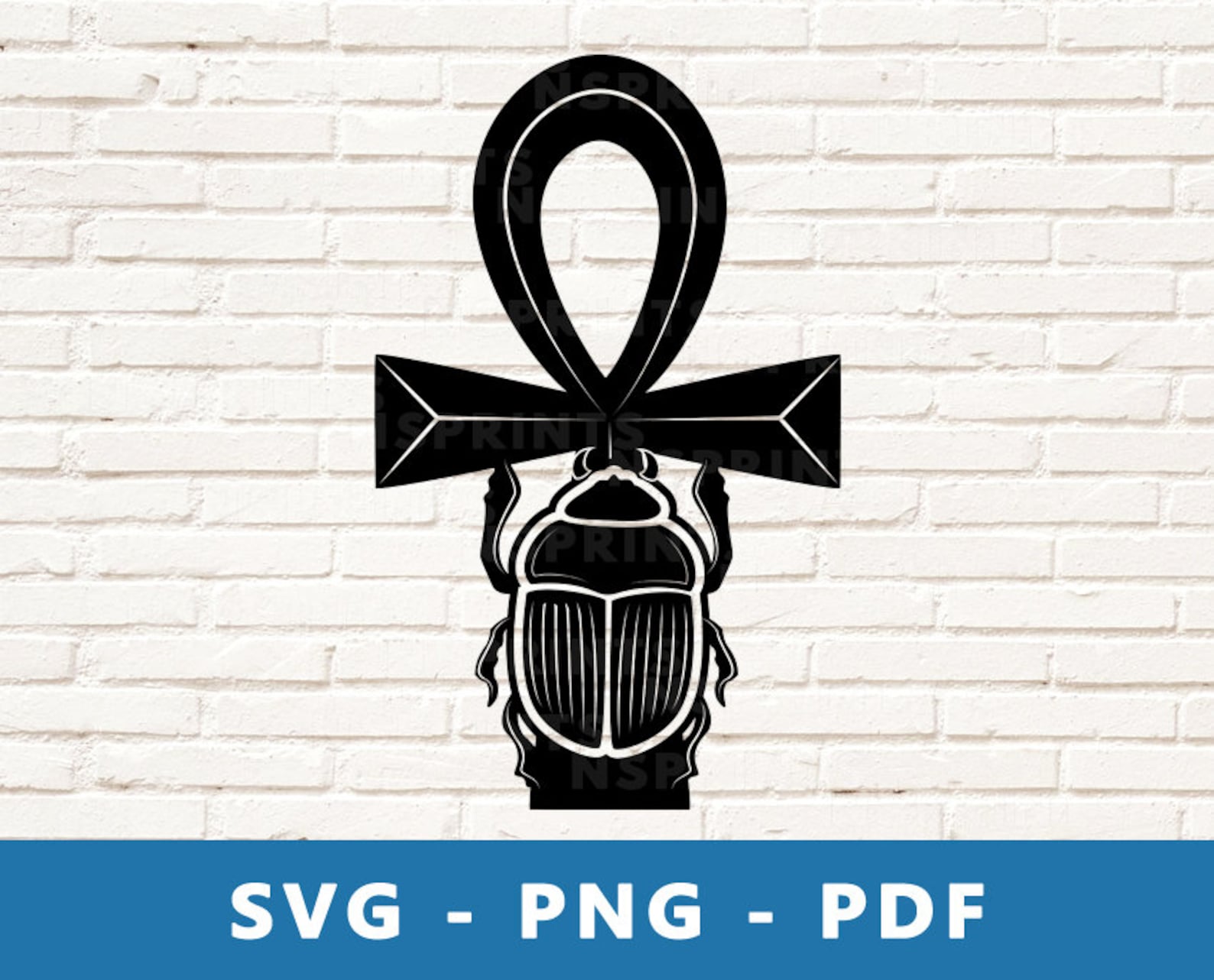 Ankh With Scarab SVG Ankh With Scarab PNG Ankh Clipart | Etsy