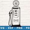 Gas Station SVG, Gas Station Clipart, Vector Gas Station Cut File for ...