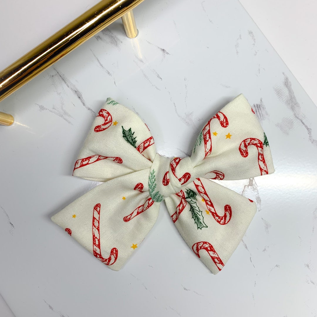 Candy Canes Bow 13 Styles to Choose From - Etsy