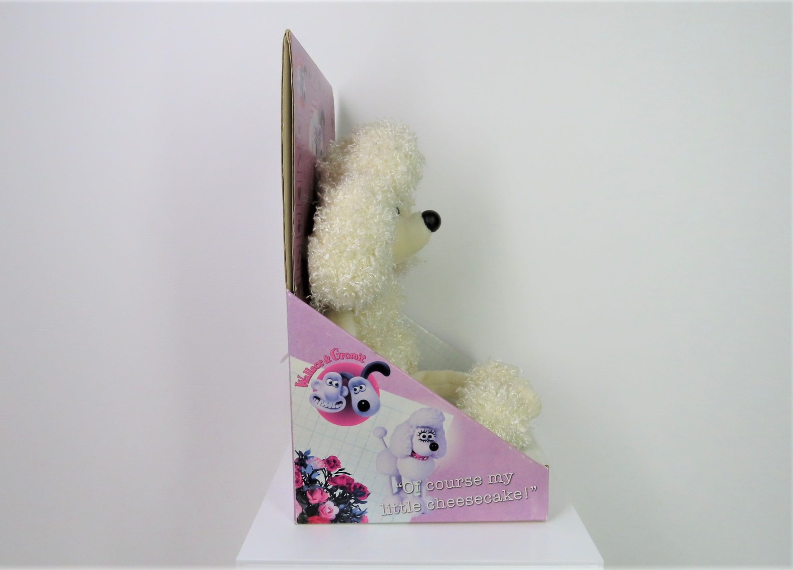 A Fluffles Poodle Soft Toy Plush in Original Box. Aardman - Etsy