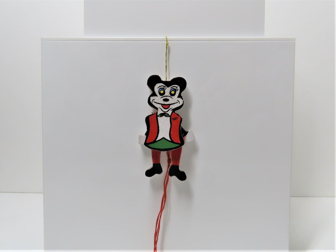 Vintage 1970s Mickey Mouse Pull String Decoration. - Etsy