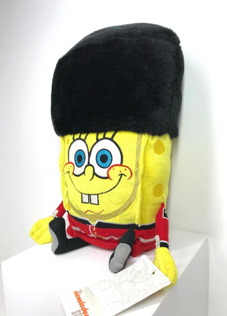 A Very Cool Spongebob Royal Guard Toy Plush With Swing Tag. - Etsy