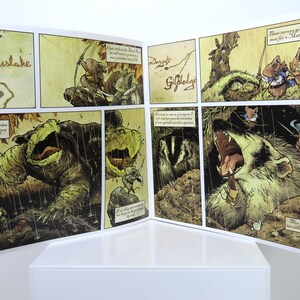 A Fraggle Rock Double Sided Comic Book, Mouse Guard on the Reverse Side ...