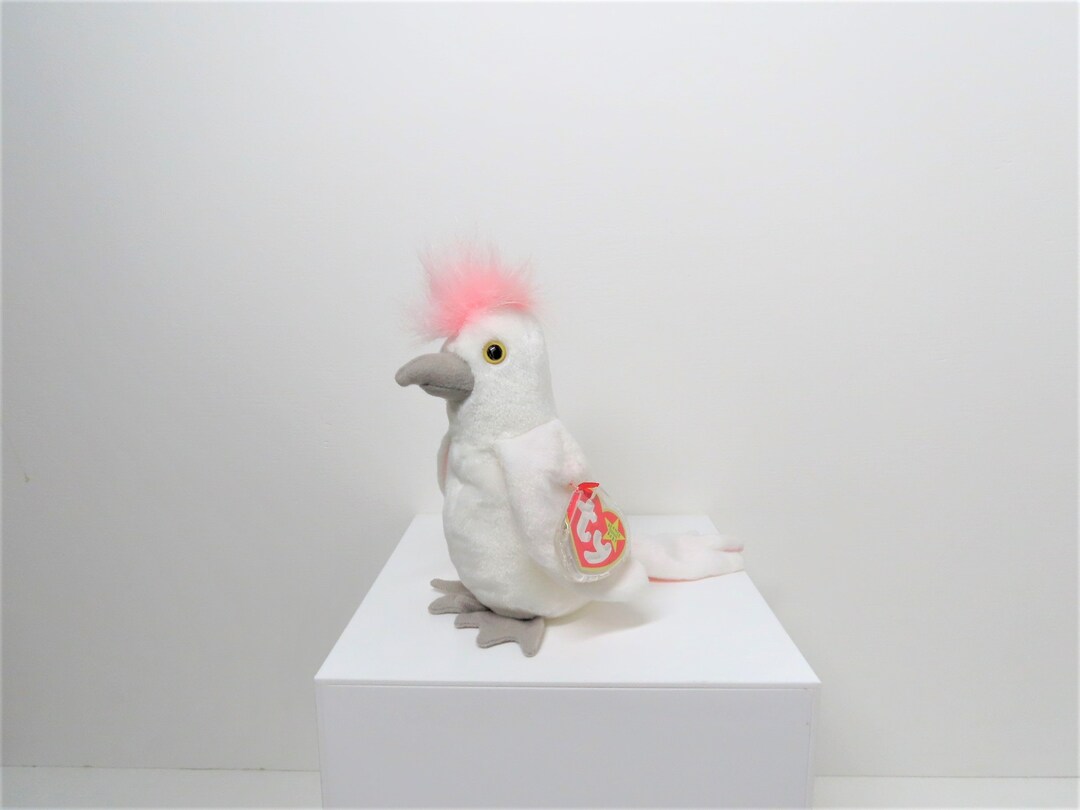 Vintage TY Beanie Babies Kuku the Cockatoo Bird. - Etsy