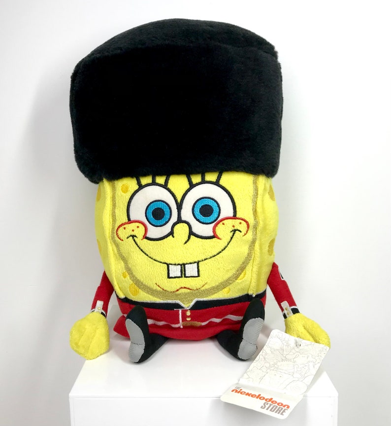 A Very Cool Spongebob Royal Guard Toy Plush With Swing Tag. - Etsy