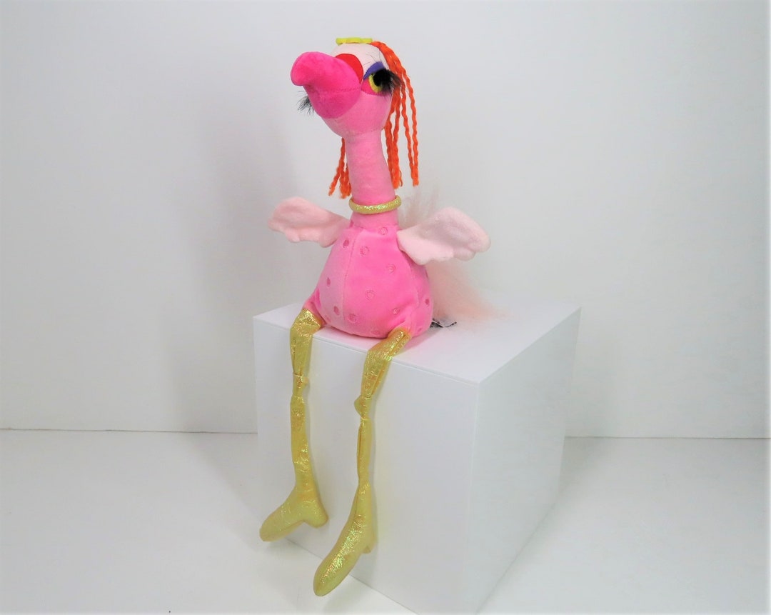 A Vintage 2000 Jellycat Boozy Bird Flamingo Soft Toy. - Etsy
