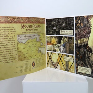 A Fraggle Rock Double Sided Comic Book, Mouse Guard on the Reverse Side ...