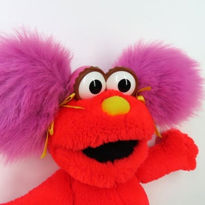 A Vintage 1998 Sesame Street Little Plum Plush Soft Toy by Tyco ...